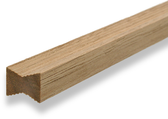 Hoffmann Dovetail Key, W3, solid Walnut